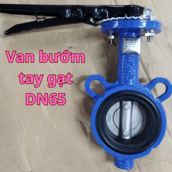 Van bướm tay gạt DN65 | Giải pháp đáng tin cậy cho đường ống